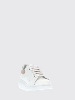 Alexander McQueen Leather Sneakers - Pink
