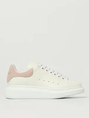 Alexander McQueen Leather Sneakers - White 1