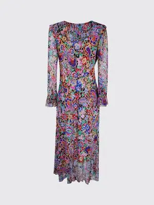 Rixo Paisley Print Maxi Dress