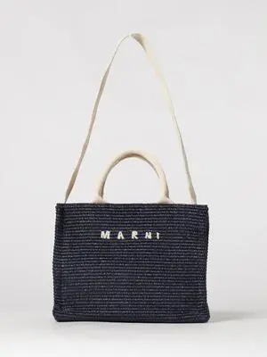 Marni Woven Tote Bag - Blue