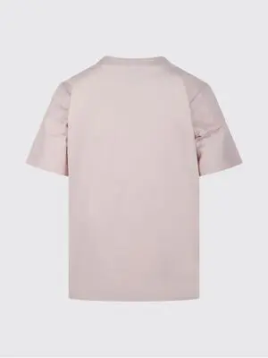Burberry Cotton Crew Neck T-shirt With Logo