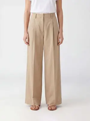FORTE_FORTE Wide Leg Trousers - Beige