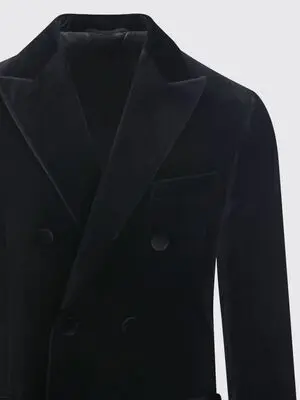 GOLDEN GOOSE Velvet Double-breasted Blazer