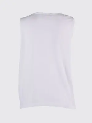 ROTATE BY BIRGER CHRISTENSEN Organic Cotton Tank Top With Appliqué Logo