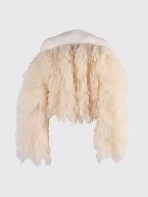 Elisabetta Franchi Tulle And Organza Jacket - White