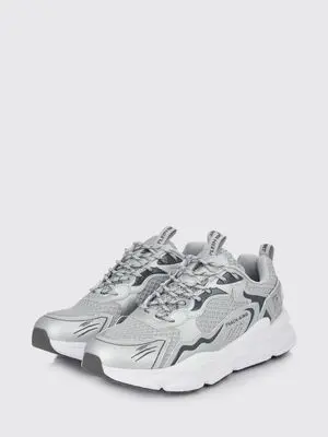 PLEIN SPORT Gen X.05 Mesh Sneakers - Silver