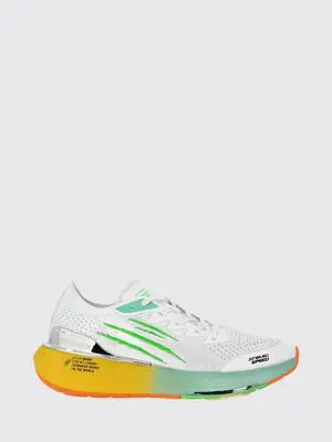 PLEIN SPORT Atomic Speed Crochet Knit Low Top Sneakers - White 1