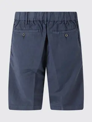MYTHS Linen Drawstring Shorts - Blue 1