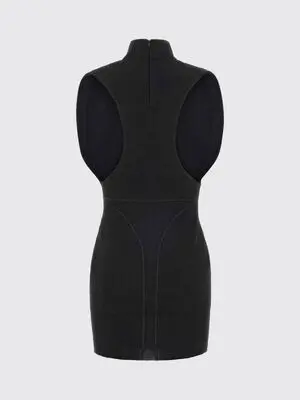 Alaïa High Neck Knit Mini Dress