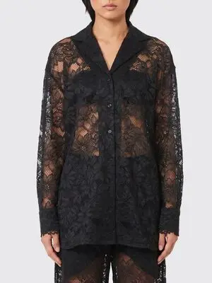 Sportmax Lace Shirt - Black