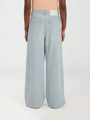 MAISON MARGIELA Wide Leg Stretch Denim Jeans - Blue