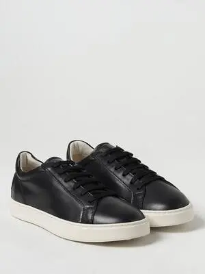 TOD'S Leather Lace-up Sneakers - Black