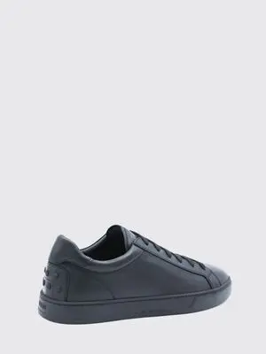 TOD'S Leather Lace-up Sneakers - Black