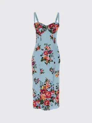Dolce & Gabbana Floral Print Midi Dress