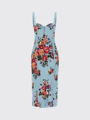 Dolce & Gabbana Floral Print Midi Dress