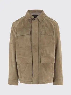 YVES SALOMON Suede Utility Jacket