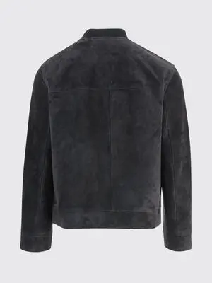 YVES SALOMON Suede Bomber Jacket