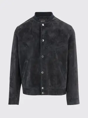 YVES SALOMON Suede Bomber Jacket