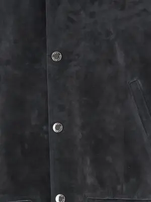 YVES SALOMON Suede Bomber Jacket