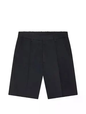 Nn07 Panelled Shorts - Black