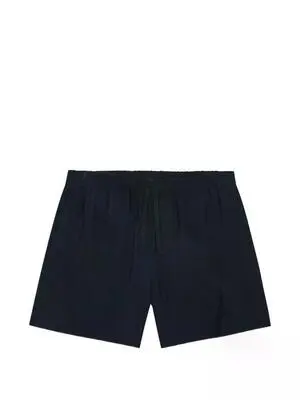Nn07 Drawstring Panelled Shorts - Black