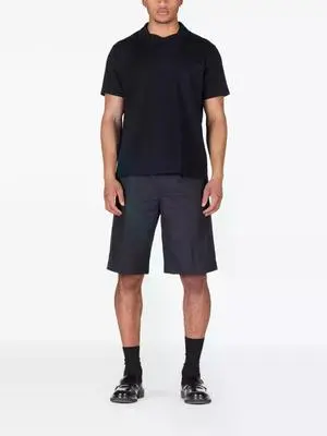 CIARAN Polo-collar T-shirt - Black