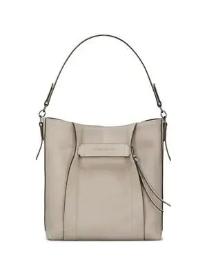 Longchamp 3d Leather Tote Bag - Neutrals