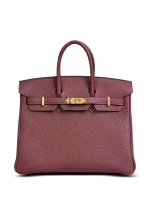Hermès Birkin 25 Tote Bag - Red