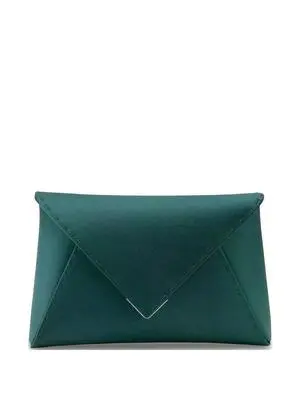 Tyler Ellis Small Lee Pouchet Clutch Bag - Green