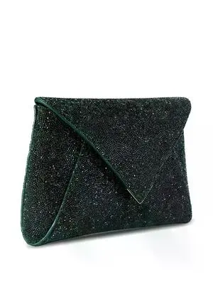 Tyler Ellis Small Lee Pouchet Clutch Bag - Green