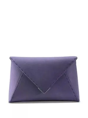 Tyler Ellis Small Lee Pouchet Clutch Bag - Purple