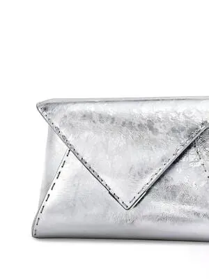 Tyler Ellis Small Lee Pouchet Leather Clutch Bag