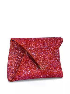 Tyler Ellis Small Lee Pouchet Clutch Bag - Red