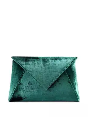 Tyler Ellis Small Lee Pouchet Clutch Bag - Green