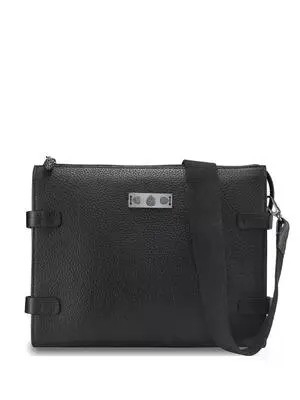 Tyler Ellis Dean Pebbled-leather Crossbody Bag - Black