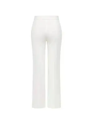 Alberta Ferretti Pleated Flared Trousers
