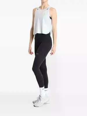 Nike Logo-print Leggings - Black