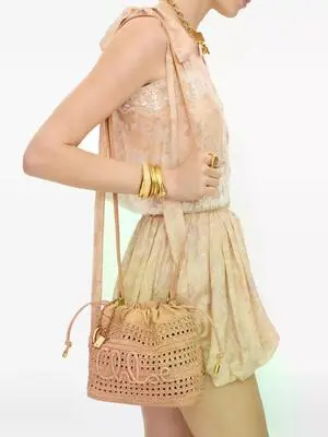 Chloé Woven Mini Bag With Embroidered Logo