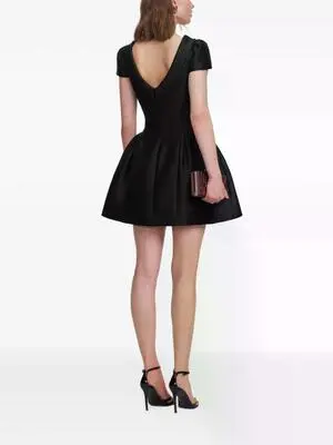 SELF-PORTRAIT Dropped-waistline A-line Mini Dress