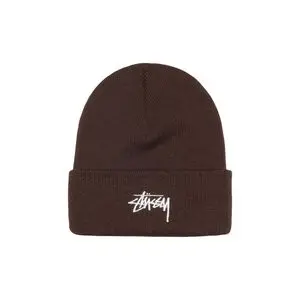 StÜssy Stock Cuff Beanie - Brown