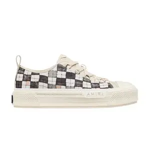 Amiri Checkered Court Low - Black