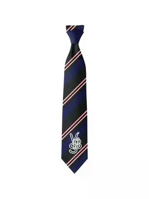 Henrik Vibskov Embroidered Logo Neck Tie