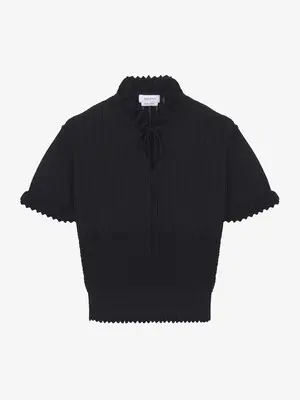 Alexander Mcqueen Criss-cross Blouses