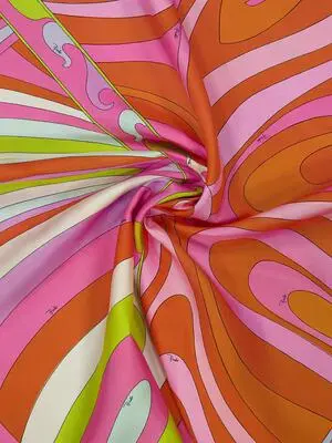 Emilio Pucci Iride Print Silk Scarf