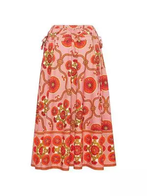 Cara Cara Meret Floral-print Midi Skirt