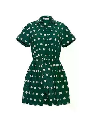 Cara Cara Asbury Polka-dot Mini Dress
