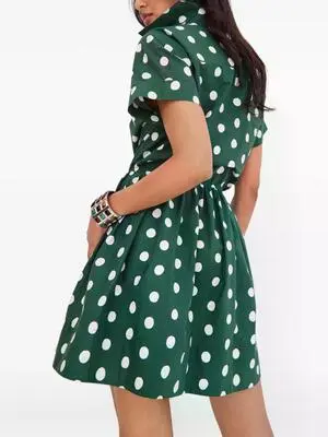 Cara Cara Asbury Polka-dot Mini Dress