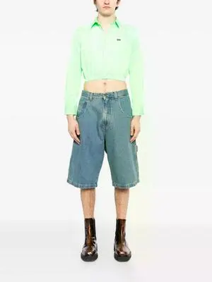 Vetements Striped Shirt - Green