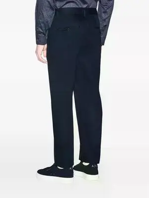 Armani Exchange Pressed-crease Tailored Trousers