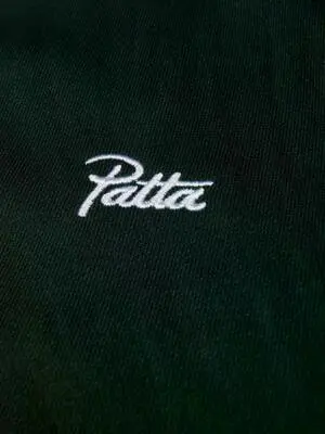 PATTA Zip-up High-collar Sweatshirt